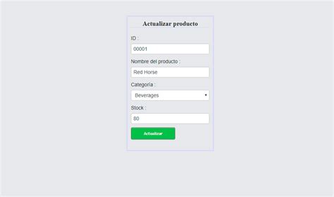 antártico sada queso actualizar registro php mysql formulario abeja