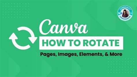 How To Rotate In Canva Pages Images Elements Digital Content Hub
