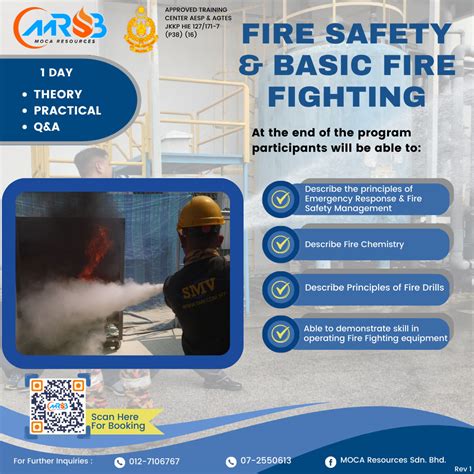 Fire Safety And Basic Fire Fighting Moca Resources Sdn Bhd