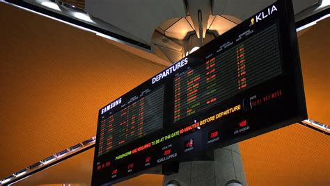 Check Flight Status At Klia Terminal 1