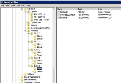 Enable TLS 1 2 And TLS 1 1 On A 2008 Server Windows Spiceworks Community