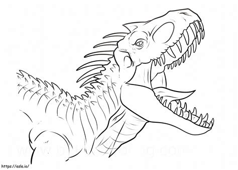 Pagine Da Colorare Jurassic Park Raptor Il Simbolo Di Jurassic Park Da