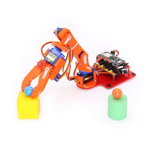 SG90 MG90S 5 DOF Mechanical Arm Robot Manipulator Claw For Arduino Maker Learning DIY Kit Robot