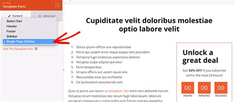 how to add a sidebar in wordpress without writing code