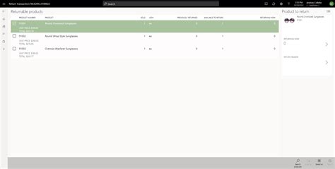 สร้างการส่งคืนสินค้าใน Pos Commerce Dynamics 365 Microsoft Learn