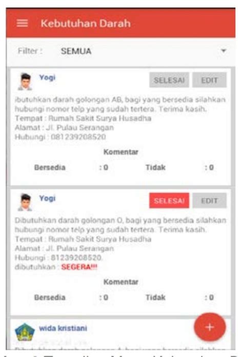 Aplikasi Komunitas Donor Darah Berbasis Web Dan Android PHP ID Blog