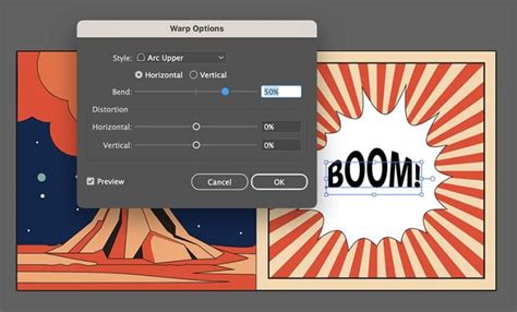How To Warp Text In Illustrator Polar Vectors
