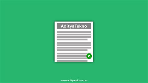 Cara Membuat Tombol Chat Whatsapp Melayang Di Blogger Adityatekno