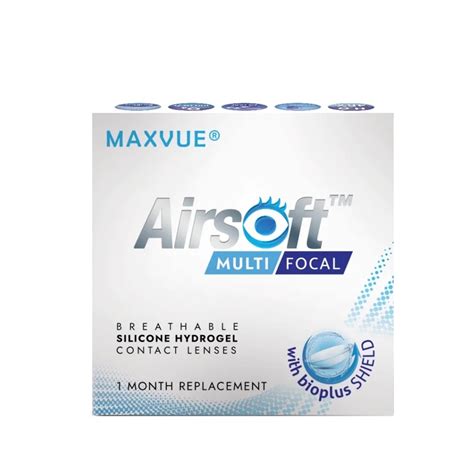 Maxvue Airsoft Multifocal Monthly Disposable Contact Lenses Maxvue Airsoft Multifocal Monthly Disposable Contact Lenses