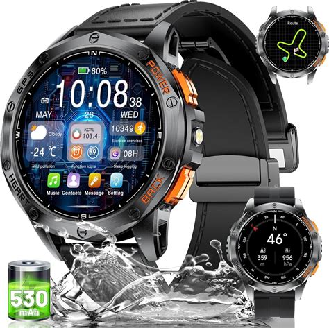 Test De La Montre Intelligente Gps Amoled Homme Performance Et
