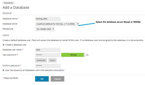 How To Create Mssql Database And Access The Database Via Ssms