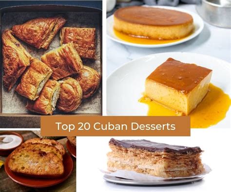 Most Popular 20 Cuban Desserts Chefs Pencil