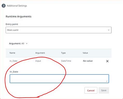 how to key in datetime argument in orchestrator orchestrator uipath
