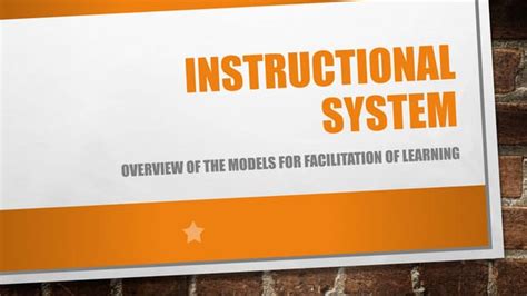 Instructional System Pptx Educational Assessment Education