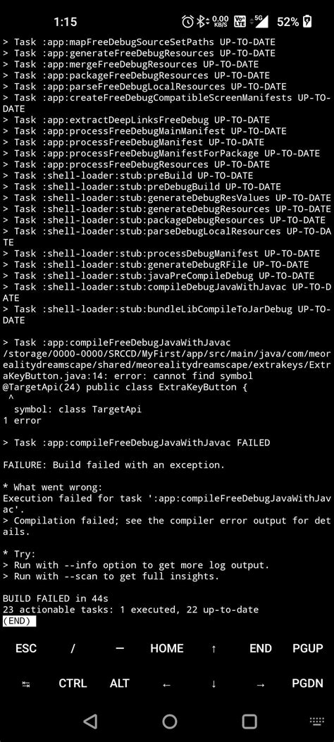 Lint Report Offers To Use Targetapi In Front Of A Class As An Option But Then I Get This