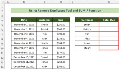 How To Combine Duplicate Rows And Sum The Values In Excel