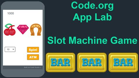 App Lab (Code.org) 🎰 Slot Machine Game Tutorial 🎰 - YouTube
