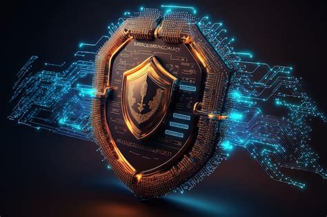 Premium Photo Conceptual Cyber Security And Digital Data Protection