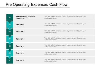 Pre Operating Expenses Examples Powerpoint Presentation And Slides