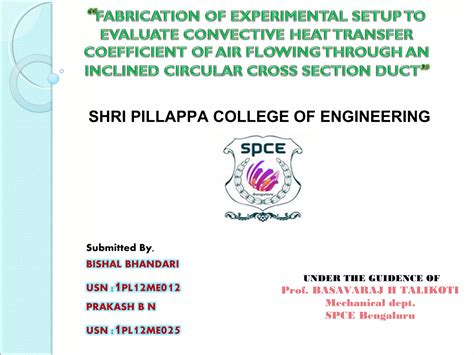Fabrication Of Experimental Setup To Evaluate Convective Heat Transfer