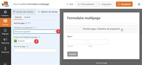 Comment Créer Un Formulaire Multi étape Ou Multipage