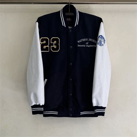 Jaket Ui Seragam Jaket Varsity College Kips Style