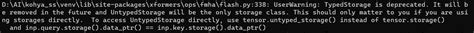 Userwarning Typedstorage Is Deprecated · Issue 678 · Bmaltaiskohyass · Github