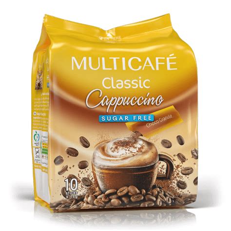 مولتی قیمت و خرید کاپوچینو بدون شکر به همراه پودر مخلوط کاکائو کلاسیک