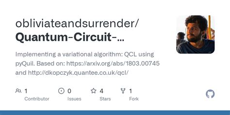 GitHub Obliviateandsurrender Quantum Circuit Learning Implementing A Variational Algorithm