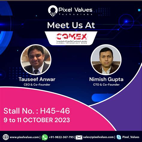 Pixel Values Technolabs On Linkedin Comex2023 Pixelvalues