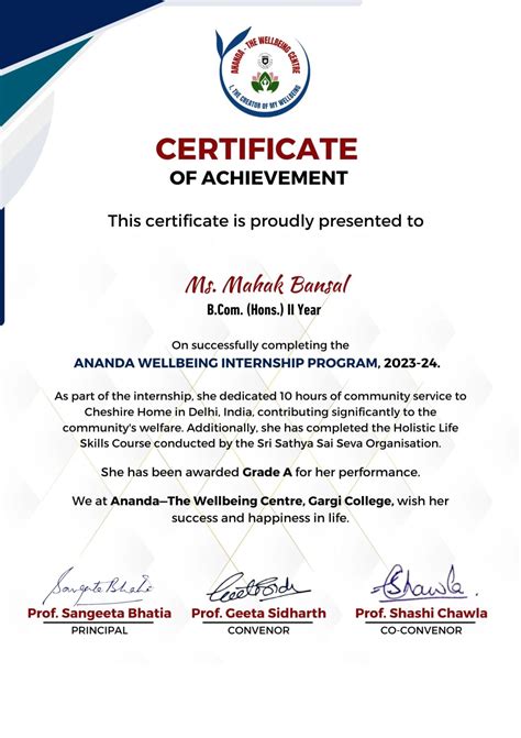 Mahak Bansal On Linkedin As 3rd Year Is Going To Start I Want To