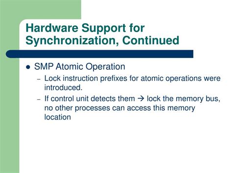 Ppt Kernel Synchronization In Linux Uni Processor And Multi Processor