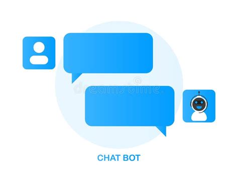 Chatbot Icon Concept Chat Bot Or Chatterbot Robot Virtual Assistance Of Website Or Mobile