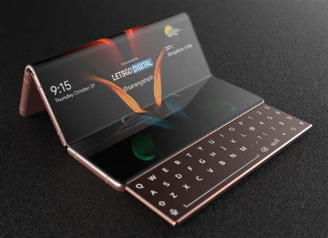 Samsung Galaxy Fold bude ako malý PC Smartfón má disponovať vysúvacou klávesnicou