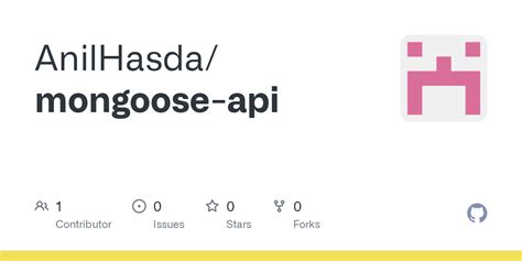 Github Anilhasdamongoose Api