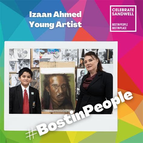 Izaan Ahmed Young Artist Celebrate Sandwell