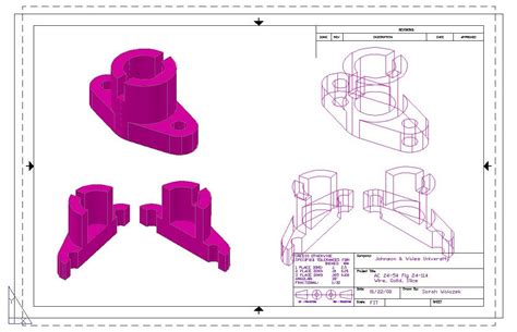 Cad Portfolio Autocad Solidworks Inventor Revit Behance