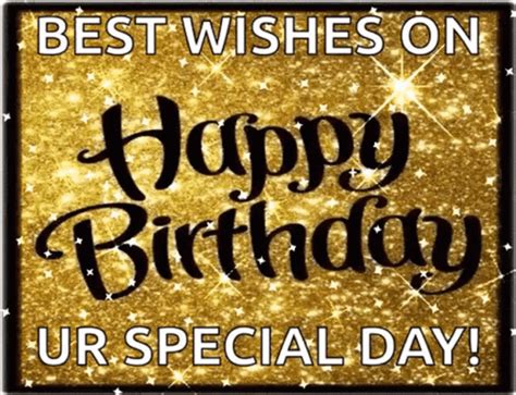 Glitter Happy Birthday S