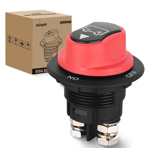 Brandclub Nilight Battery Disconnect Switch 100a Master Disconnect