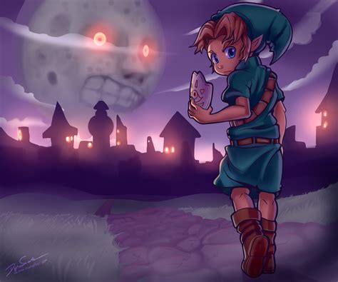 Majoras Mask By Parimak On Newgrounds