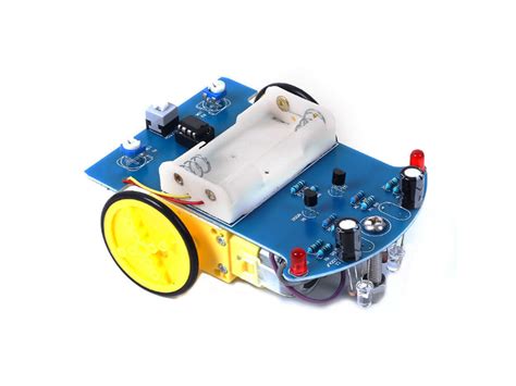 D DIY Intelligent Line Follower Tracking Smart Car Senith Electronics