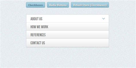 js tutorial accordion with css3