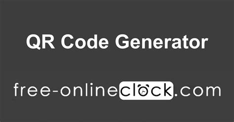 Free Online QR Code Generator - Create Custom QR Codes with Ease
