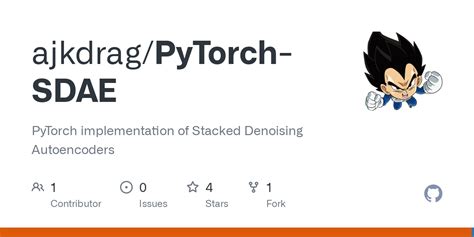 Github Ajkdragpytorch Sdae Pytorch Implementation Of Stacked