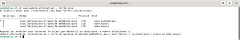 update alternatives sur debian ubuntu ou mint