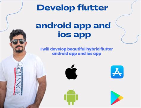 Develop Beautiful Hybrid Flutter Android App And Ios App By