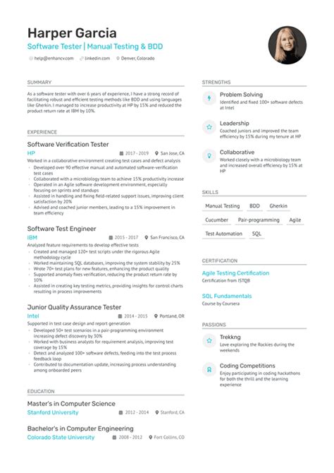 6 Manual Tester Resume Examples Guide For 2024
