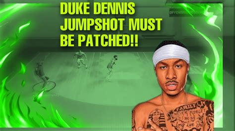 Nba 2k22 Duke Dennis Jumpshot Made Me Unstoppable Nba 2k22 Best