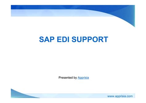 Complete Sap Edi Software Support For Your Edi Operations Ppt