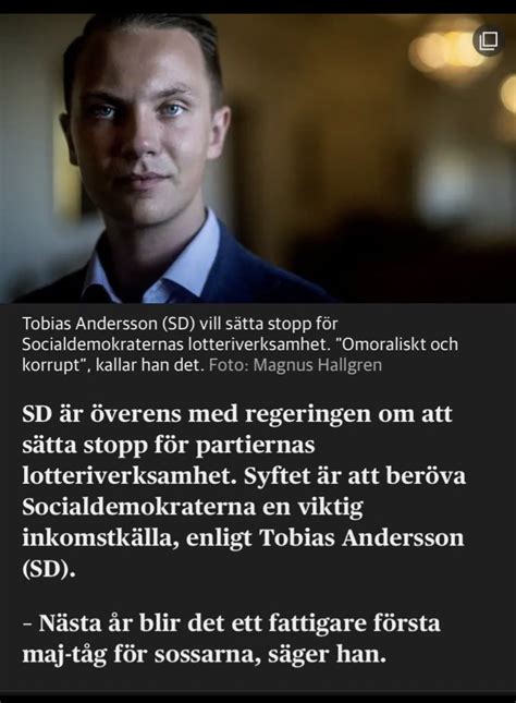 TJATTE Hedlund on Twitter RT Birgittabritta Tobbe skulle behöva lägga lika mycket kraft på